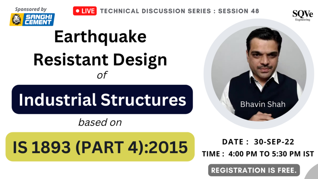 Session 48 : Industrial structures | IS 1893 (Part 4):2015 – SQVe ...